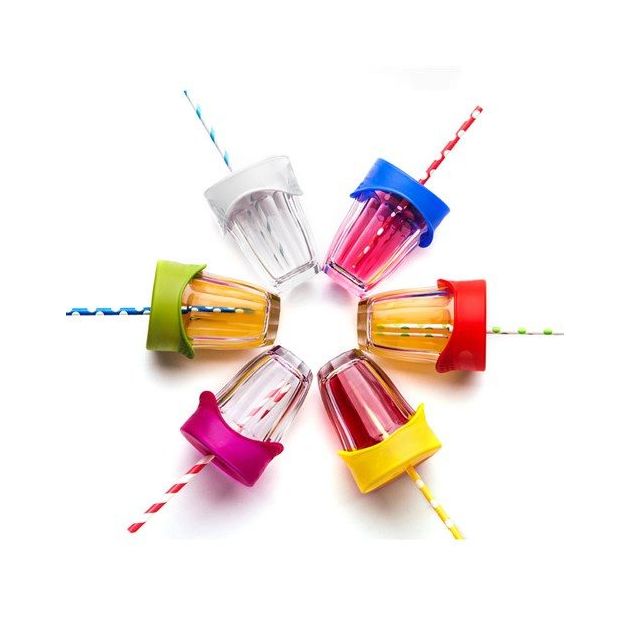 SafeSip - Reusable, silicone cover that fits virtually any drinks ...