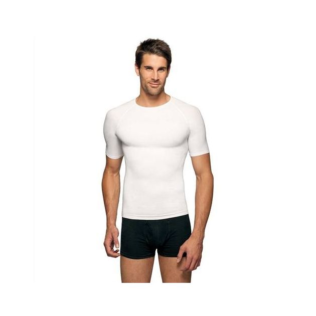 Zone: Men's Breathable Compression Stomach-Flattening Top | JML