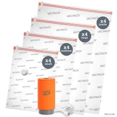 VacPack GO! Travel Vacuum Bags with Pump | JML