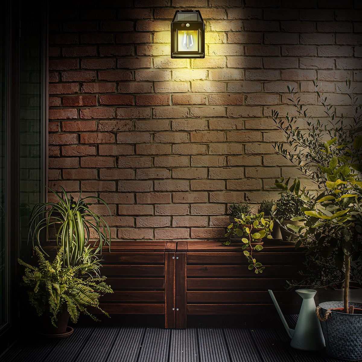 Luma Solar Wall Lantern JML